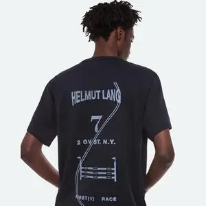 Helmut Lang Ticket Tee - Navy
