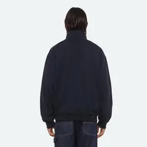 Helmut Lang Small Logo Quarter-zip - Navy