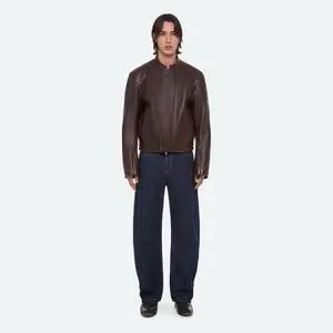 Helmut Lang Leather Moto Jacket