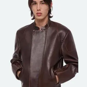 Helmut Lang Leather Moto Jacket