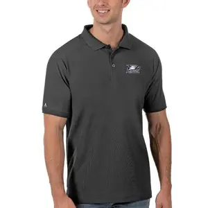 ANTIGUA Georgia Southern Eagles Legacy Pique Polo - Anthracite
