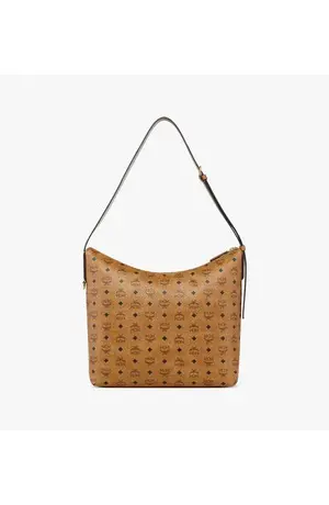 Mcm X-large Aren Zip Hobo In Visetos
