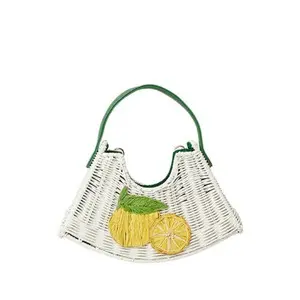 SARAH STEWART Tati Crescent Fruit Punch Collection Bag