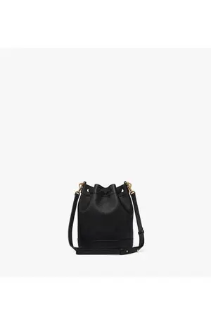 Mcm Mini Pina Drawstring Bag In Studded Calfskin