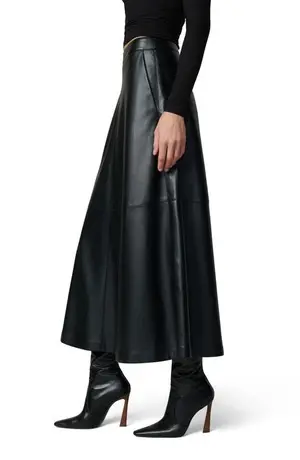 Joe's Jeans The Tavi Faux Leather Maxi Skirt