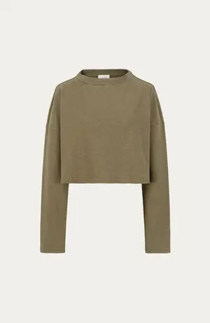 JUANA Aera Boxy Cropped Sweater
