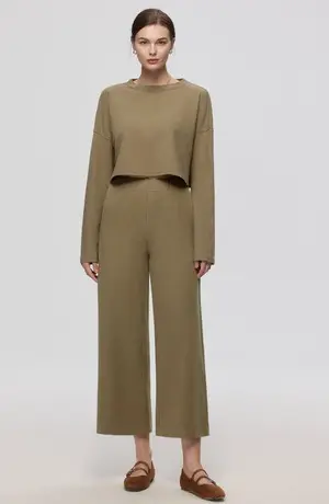 JUANA Aera Boxy Cropped Sweater