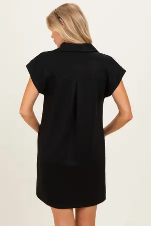 PINKBLUSH Collared Pocket Dress