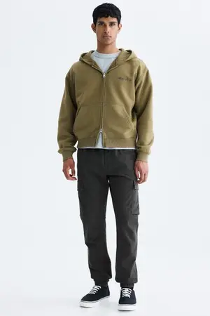 H&m Slim-fit Cargo Pants - Dark Gray