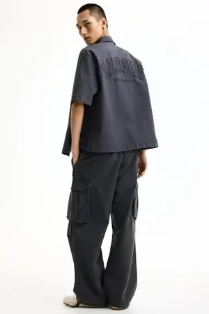H&m Loose-fit Cargo Pants - Dark Gray