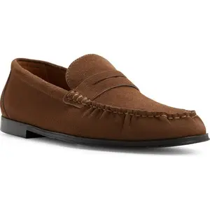 Aldo Mikah Leather Penny Loafer - Tan