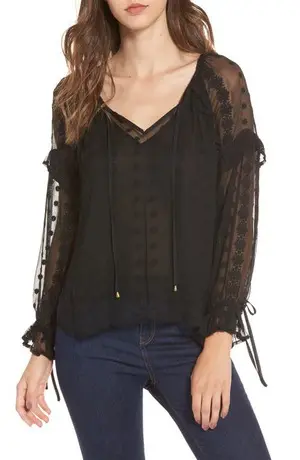 Astr The Label Leigh Blouse