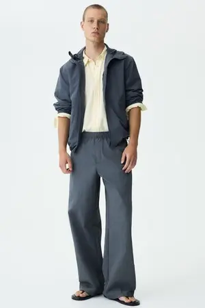 H&m Loose-fit Track Pants - Dark Gray
