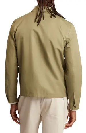 Ted Baker London Trennt Cotton & Linen Shirt Jacket