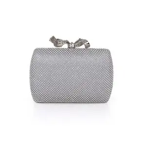Badgley Mischka Cassia Crystal Minaudiere