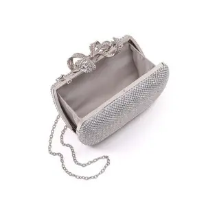 Badgley Mischka Cassia Crystal Minaudiere
