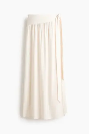 H&m Maxi Wrap Skirt