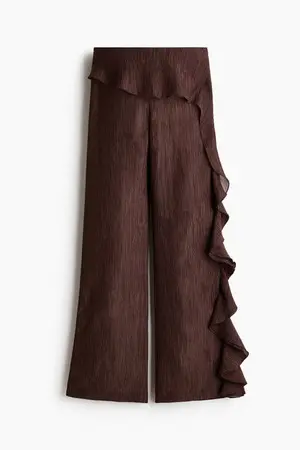 H&m Flounced Crinkled Pants