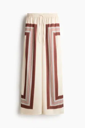 H&m Satin Drawstring Pants