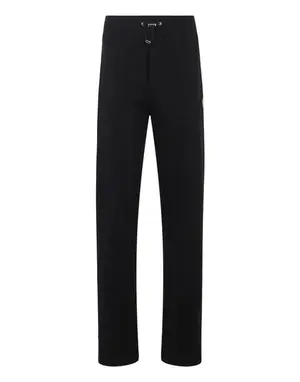 Philipp Plein Jogger Pants Jacquard Tennis Monogram - Black