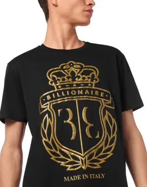 BILLIONAIRE T-shirt Round Neck Ss Crest