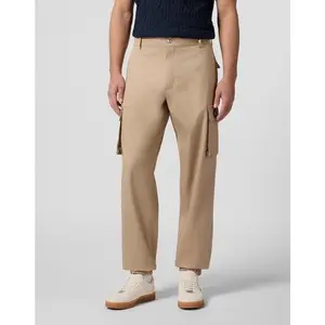 Philipp Plein Straight Cargo Trousers - Beige