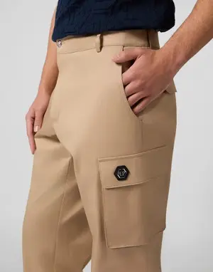 Philipp Plein Straight Cargo Trousers