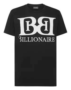 BILLIONAIRE T-shirt Round Neck Ss - Black