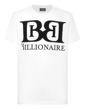 BILLIONAIRE T-shirt Round Neck Ss - White