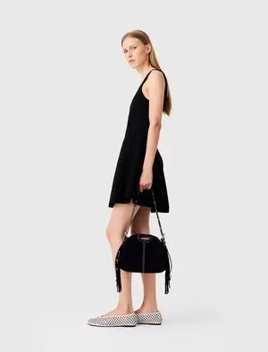 Maje Short 2-in-1 Effect Dress
