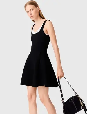 Maje Short 2-in-1 Effect Dress