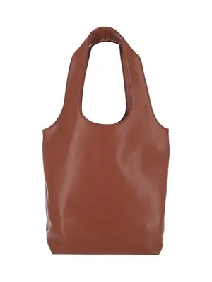 A.p.c. Ninon" Tote Bag With Logo Print - Brown
