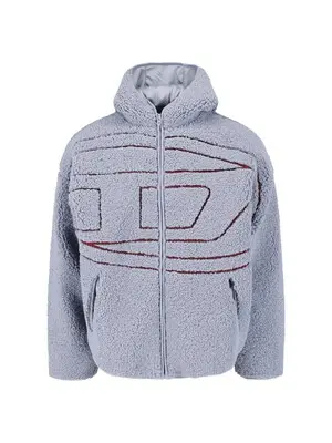 DIESEL® Hoodie "s-zat" Gray