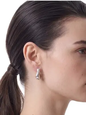 Bottega Veneta Small Disc Earrings
