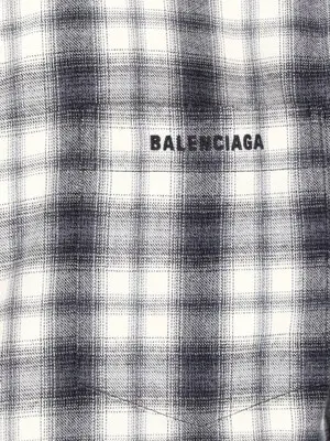 Balenciaga Cotton Flannel Shirt