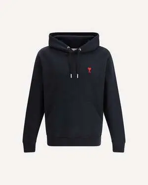 AMI Paris Logoed Hoodie