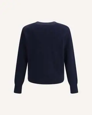 AMI Paris De Coeur Crew Neck Knit Sweater