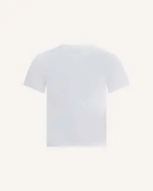 AMI Paris De Coeur Cropped T-shirt
