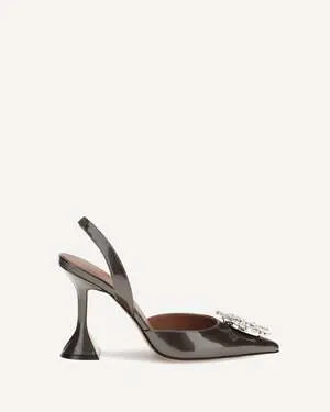 Amina Muaddi Begum Pumps - Brown
