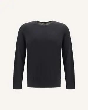 Loro Piana Virgin Wool Sweater - Black