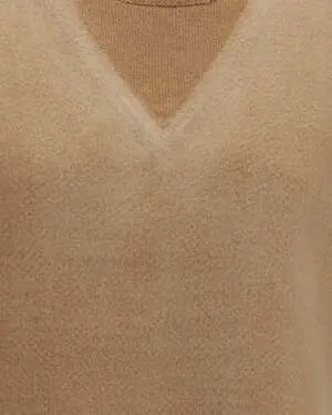 MAISON MARGIELA Double-layer Wool Knit Vest Feale