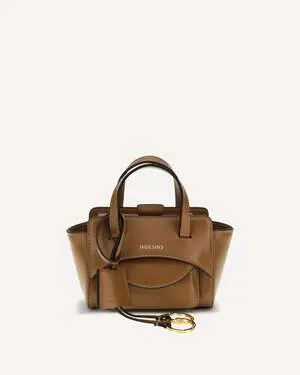 HIDESINS Flap Mini Handbag - Brown