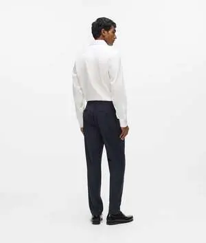 Karl Lagerfeld Slim-fit Wool-blend Pants