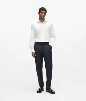 Karl Lagerfeld Slim-fit Wool-blend Pants