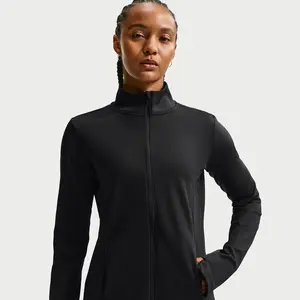 Nike One Dri-fit Full-zip Mid Layer