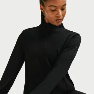 Nike One Dri-fit Full-zip Mid Layer