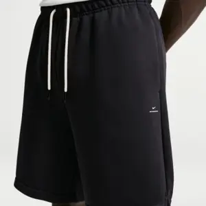 Nike Dri-fit French Terry Fleece 8" Basketball Shorts - Black