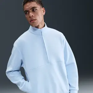 Nike 24.7 Impossiblysoft Dri-fit 1/2-zip Top - Blue