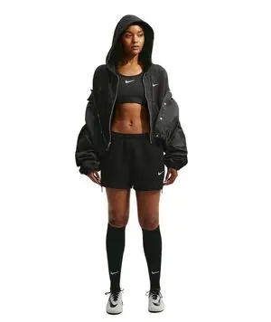 Nike Studio Fleece Mid-rise Shorts