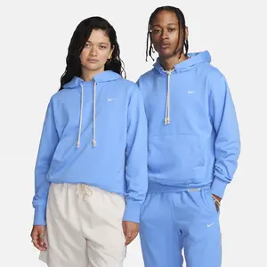 Nike Standard Issue Dri-fit Pullover Basketball Hoodie - Blue